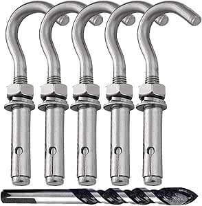 Amazon.com: maogoujian Metal Wall Hangers Heavy Duty Concrete Wall ...