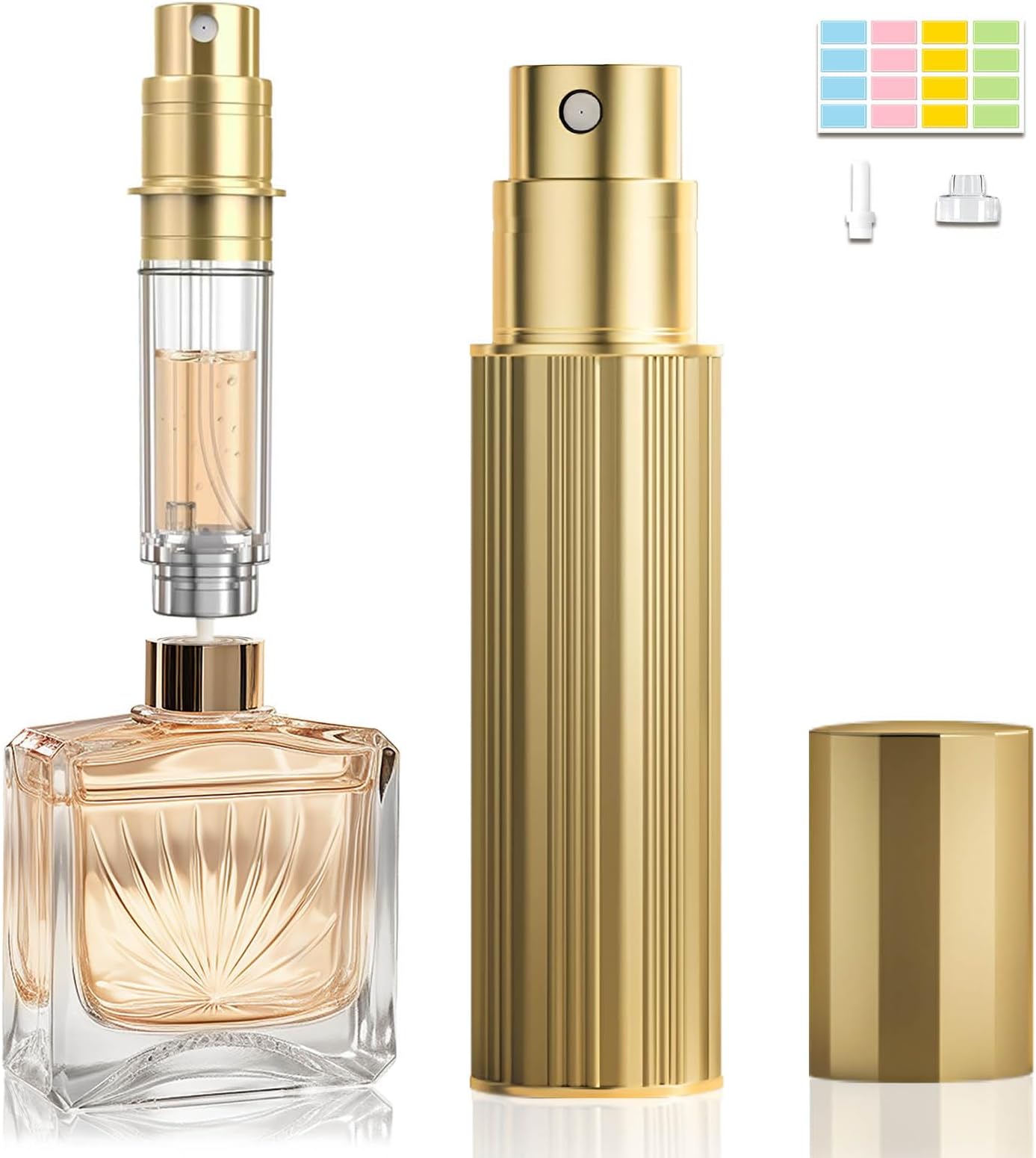 5ml Leakproof Metal Perfume Atomiser Bottle - Premium Travel Spray ...