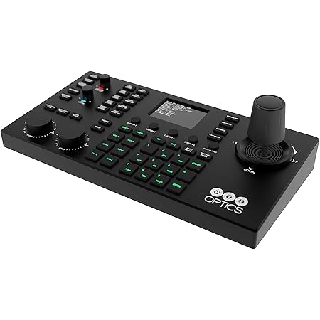 Amazon.com : PTZOptics SuperJoy Joystick Controller for PTZ Cameras ...
