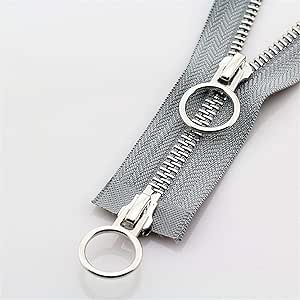 Zippers, Heavy Duty Chunky Open Ended Zip Fasteners,1Pc 5# Zip ...