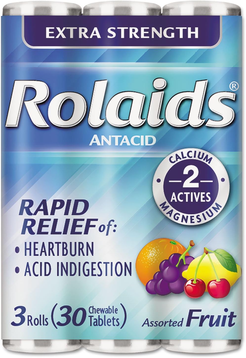 Amazon.com: Rolaids Ex Strngth Tabs F Size 3x10c Rolaids Extra Strength ...