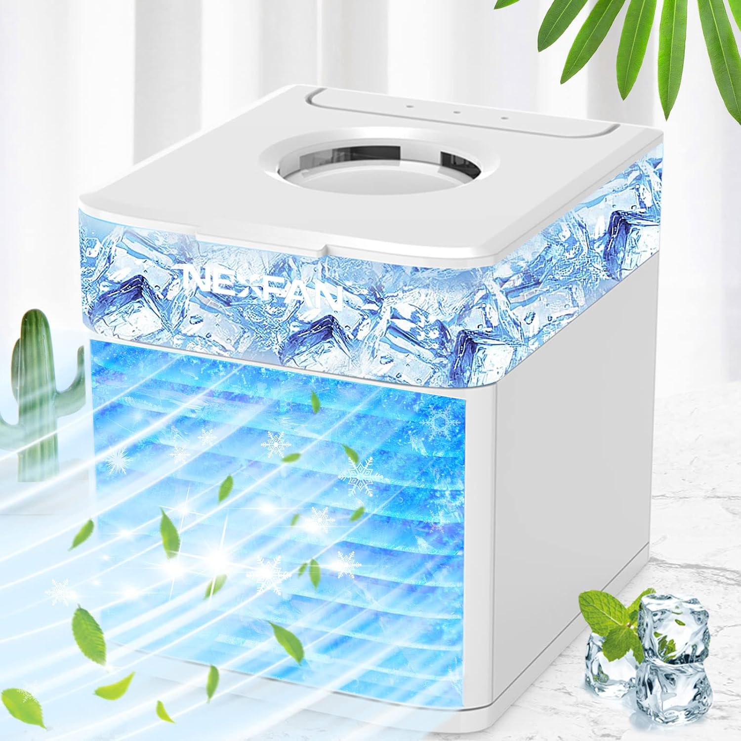 Amazon.com: Konpe Portable Air Conditioner, Evaporative Mini Air ...