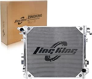 Amazon.com: ZING KING 13754 CU13754 3-Row Full Aluminum Radiator ...