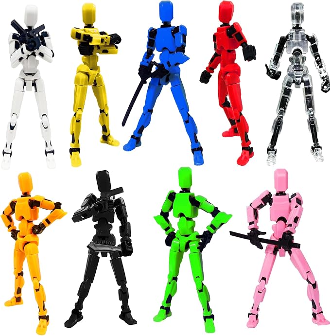 Amazon.com: DANONI Titan 13 Action Figure, Lucky Robot 13 Action ...