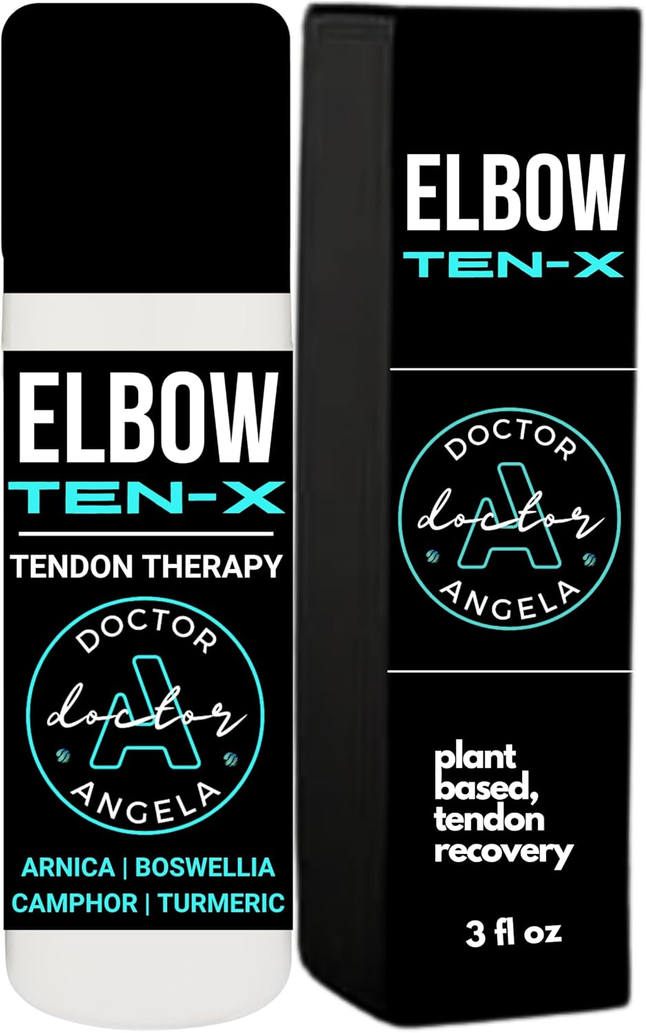 Amazon.com: Dr. A’s Elbow Ten-X Relief Cream | Natural Tennis & Golfer ...