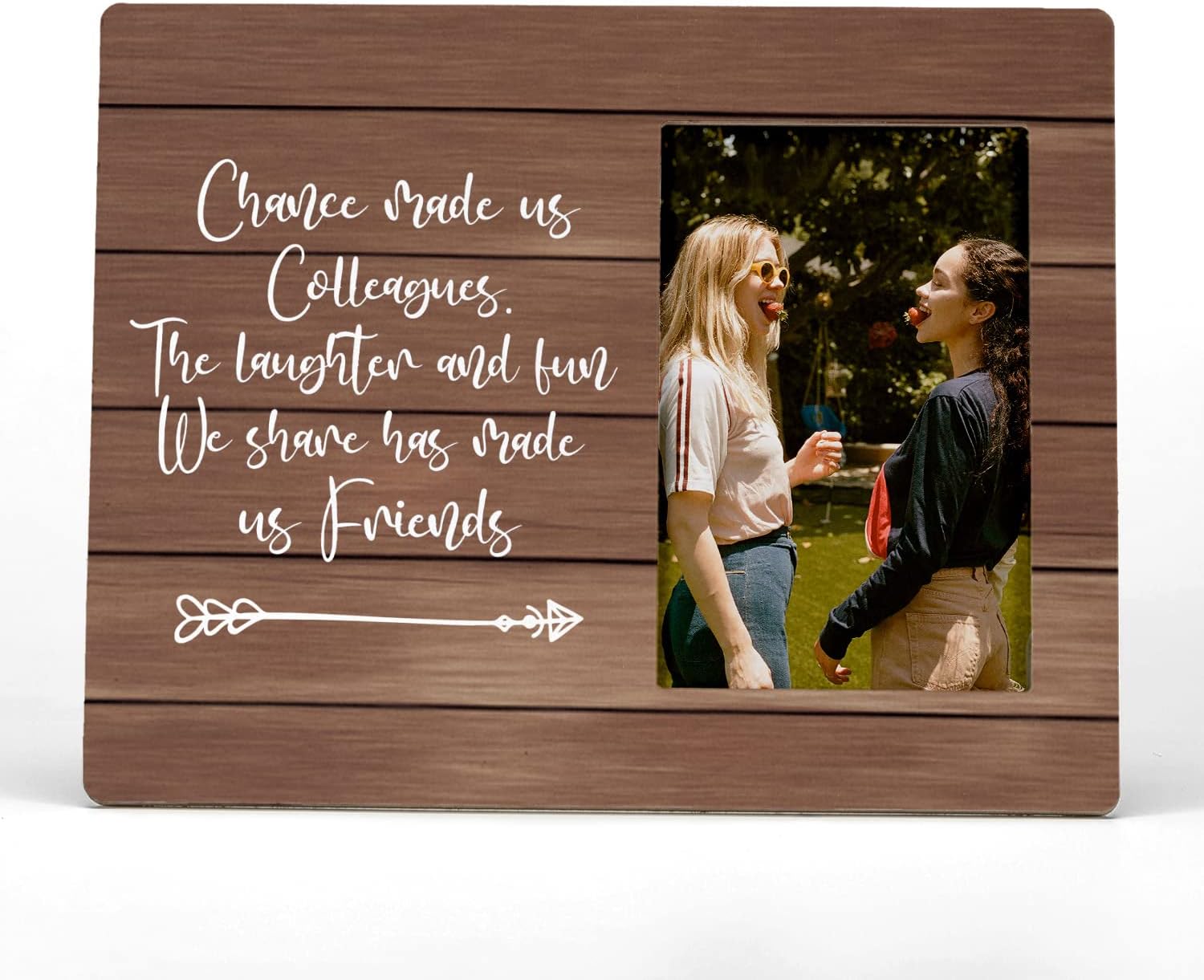 Amazon.com - FONDCANYON Chance Made Us Colleagues Picture Photo Frame ...