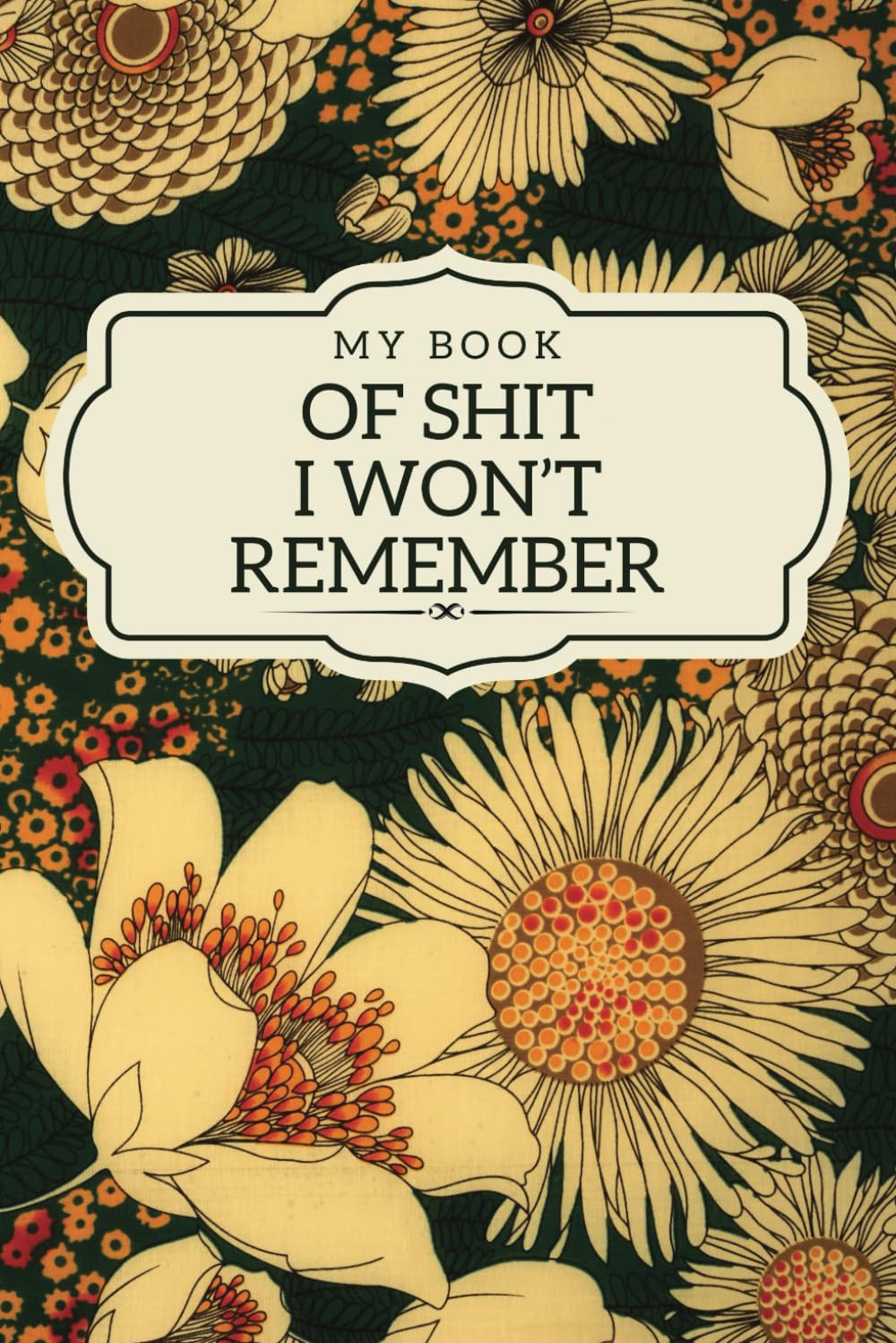Amazon.com: My Book of Shit I Can't Remember | Password Notebook ...