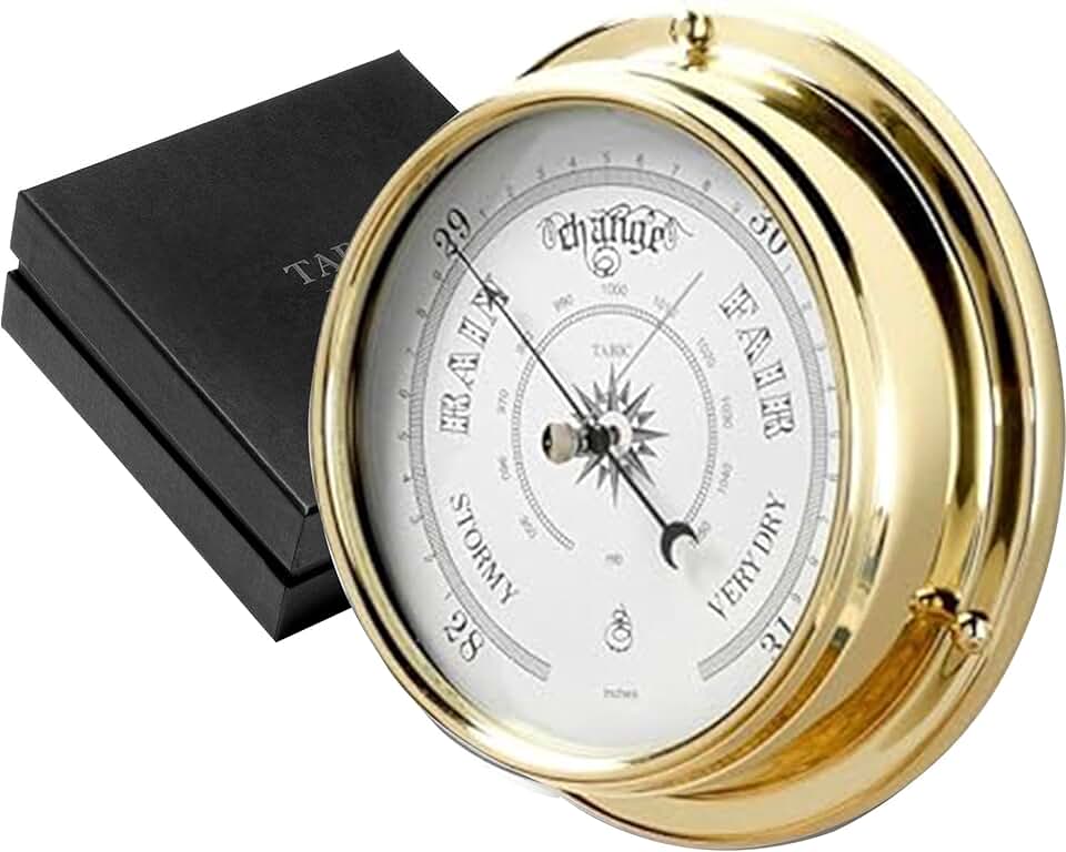 Amazon.co.uk: Barometers - Barometers / Thermometers & Meteorological ...