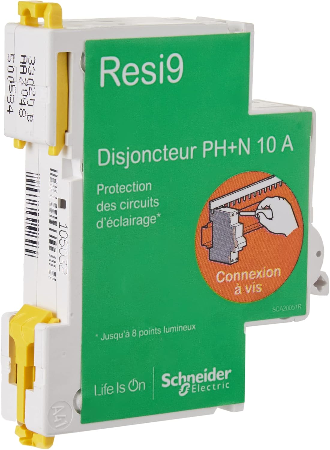Schneider Electric R9PFC610 Disjoncteur Blanc Amazon fr Bricolage