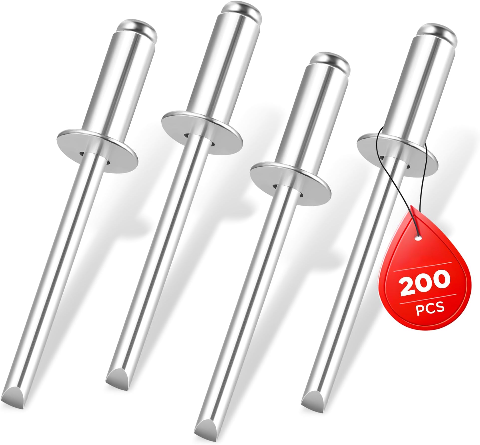 Amazon.com: Metal Magery 100 Aluminum Closed End Pop Rivets 3/16" x 1/2 ...