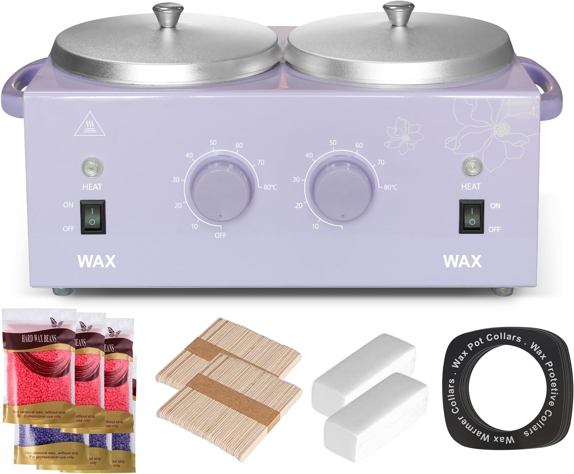 Amazon.com : Portable Wax Warmer Machine for Painless Hair Removal ...