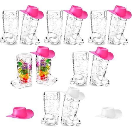 Amazon.com: Plastic Cowboy Boot Cup Party Accessory (1 count) : Home ...