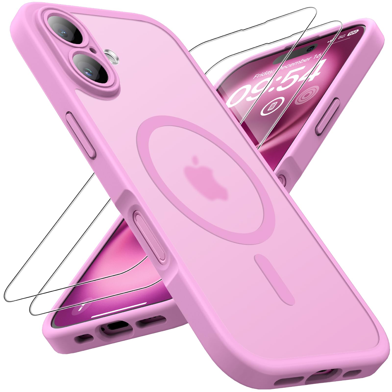 Amazon.com: TOCOL 3 in 1 Magnetic for iPhone 16 Case, Upgraded Full ...