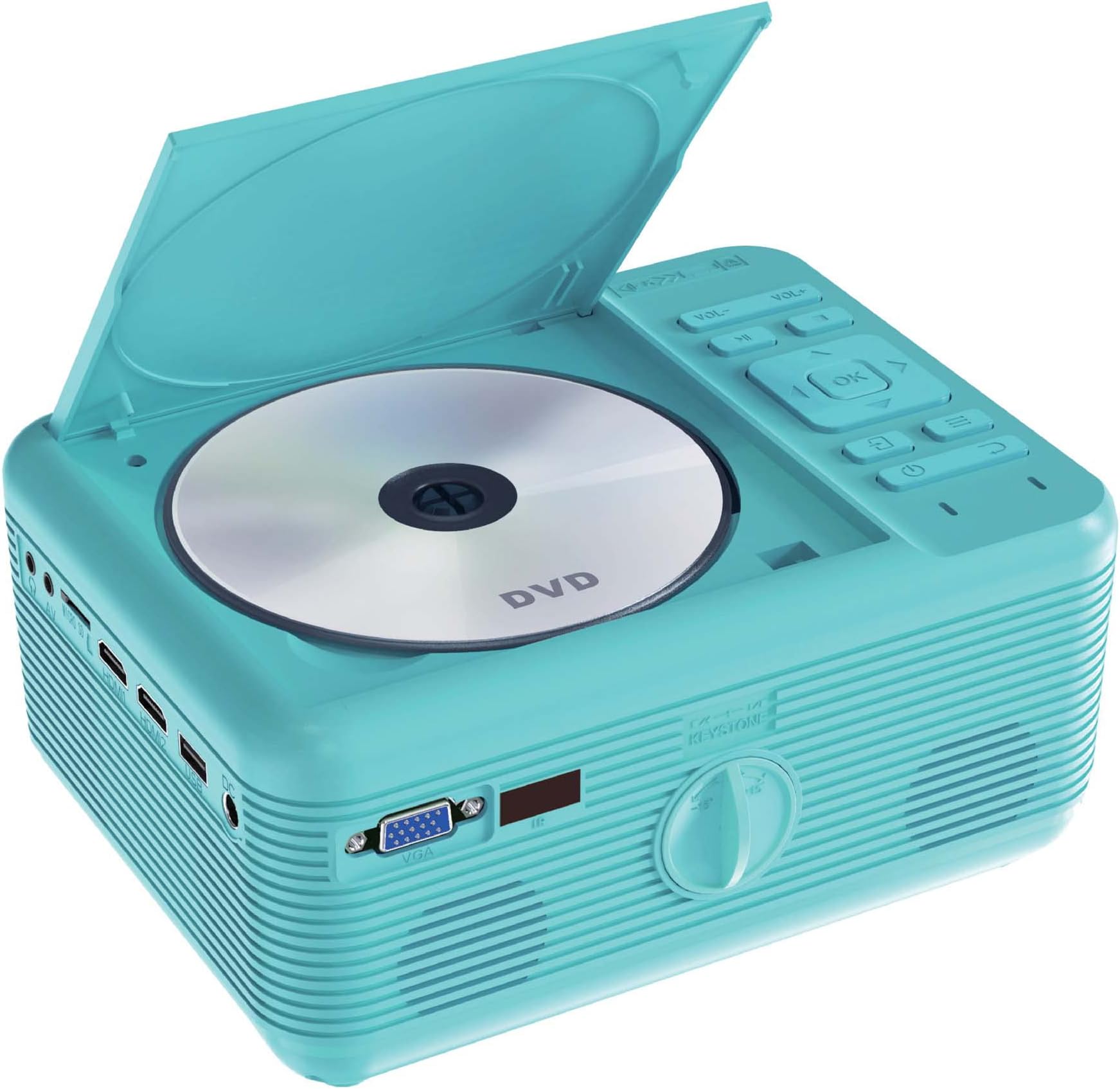 Amazon.com: RCA RPJ140 Projector With Built-in Bluetooth & DVD Player ...