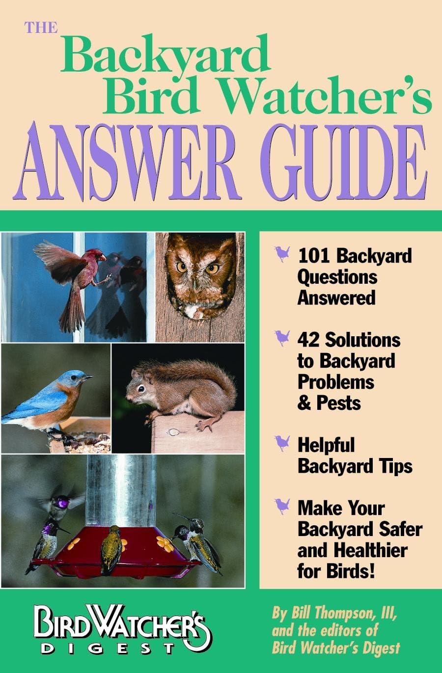 Amazon.com: Backyard Bird Watcher's Answer Guide - A Special ...
