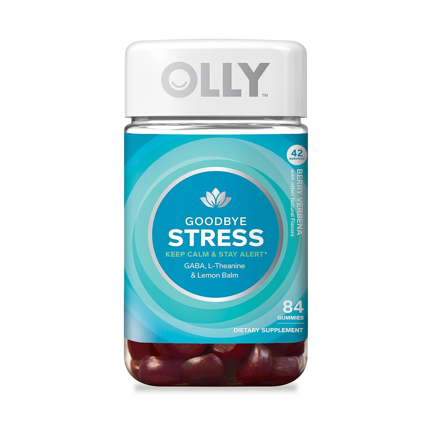 Amazon.com : Olly Olly Good Bye Stress Gummies (84Count), 84Count ...