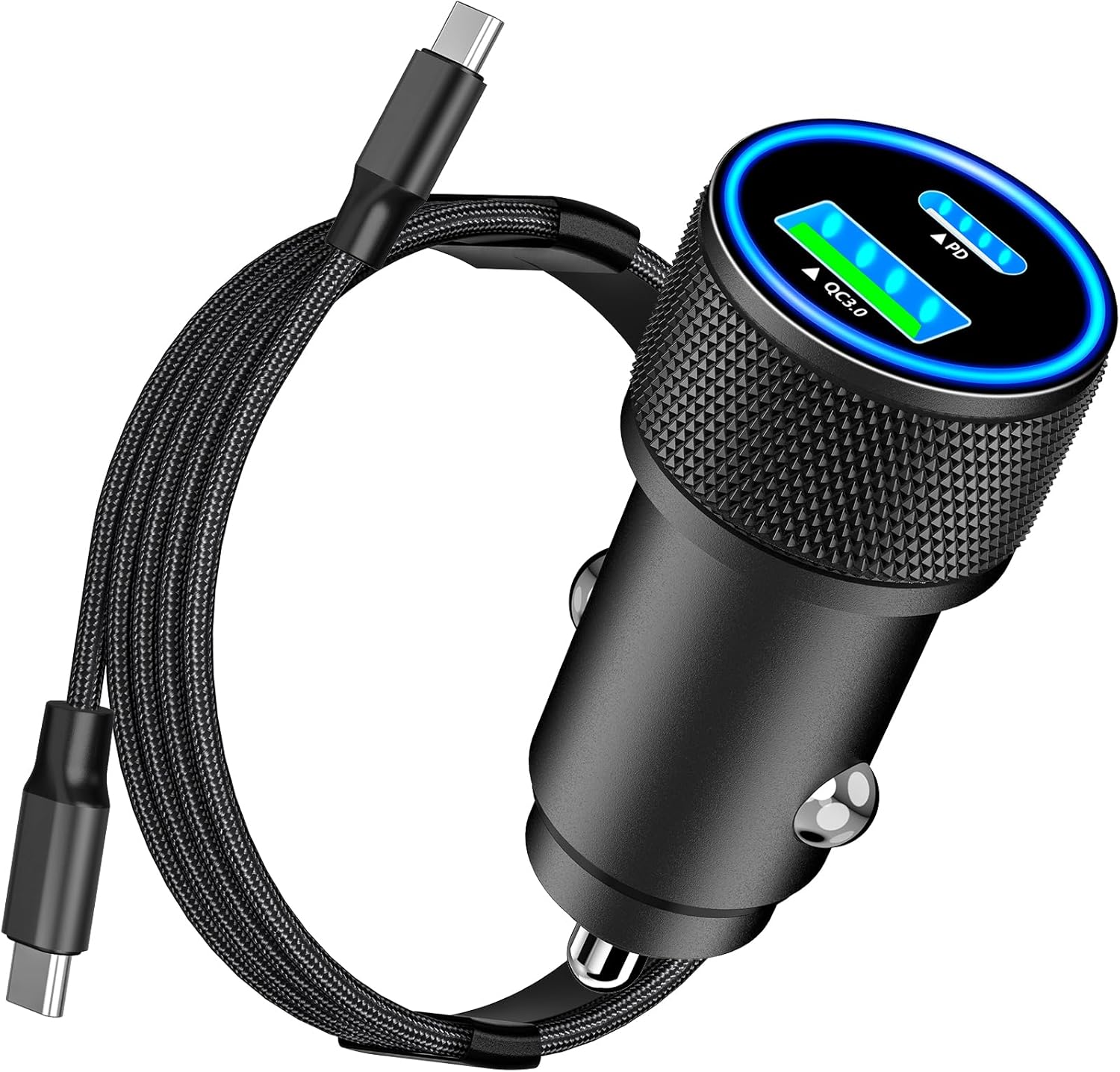 Amazon.com: [Apple MFi Certified] iPhone 17 Car Charger, KYOHAYA 52.5W ...