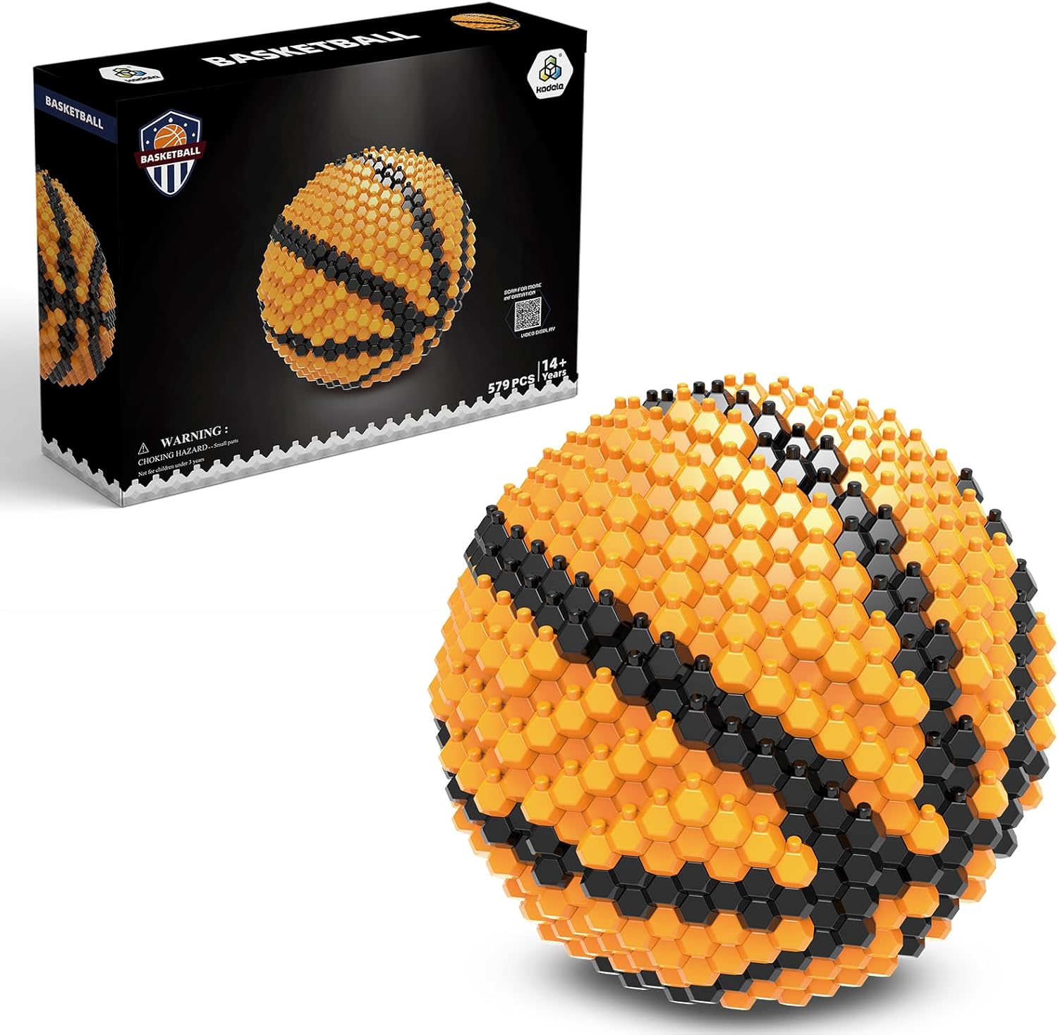 Amazon.com: KADELE Basketball Building Block Set, Adults challenging ...