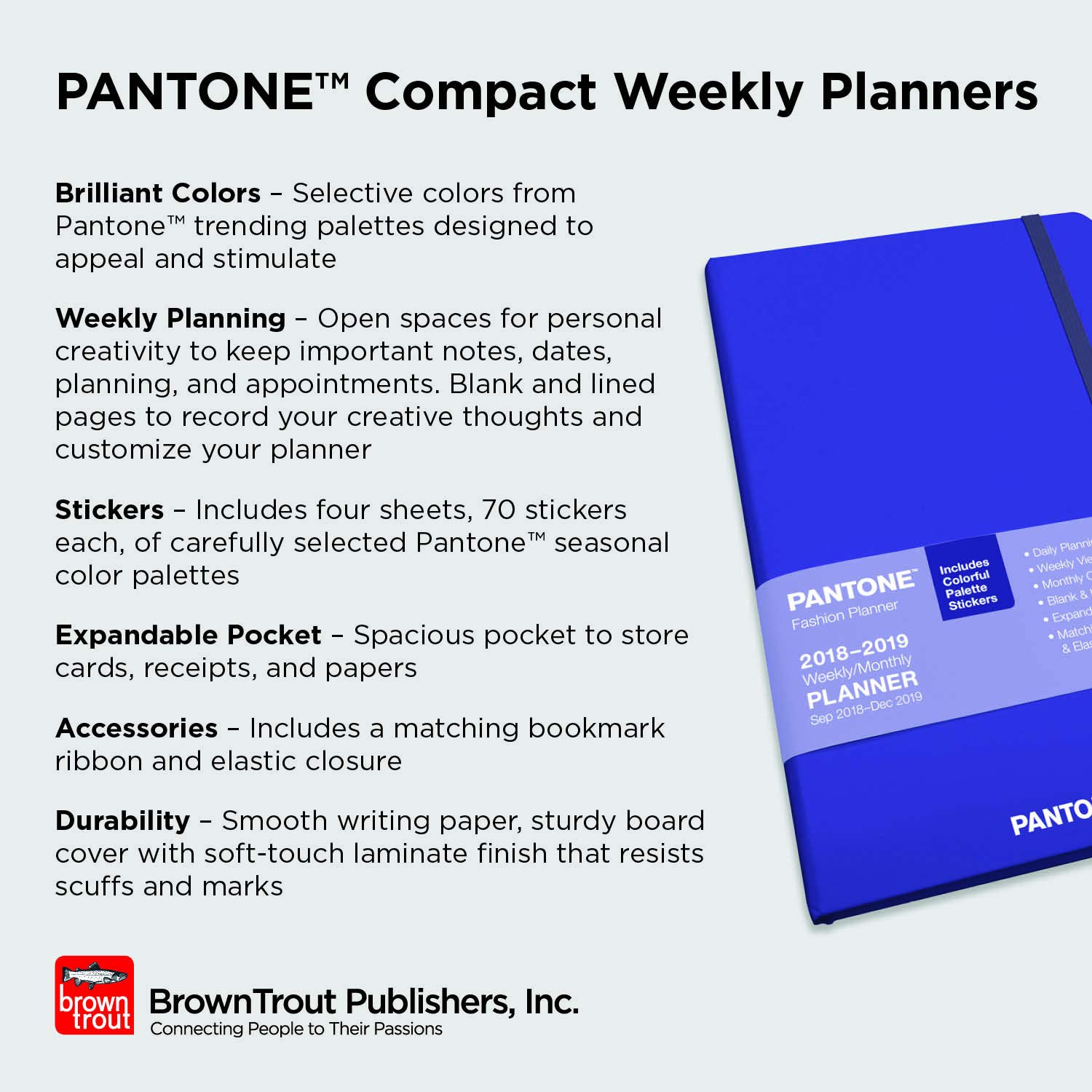 Pantone 2020 Planner: Fern Green - BigaMart