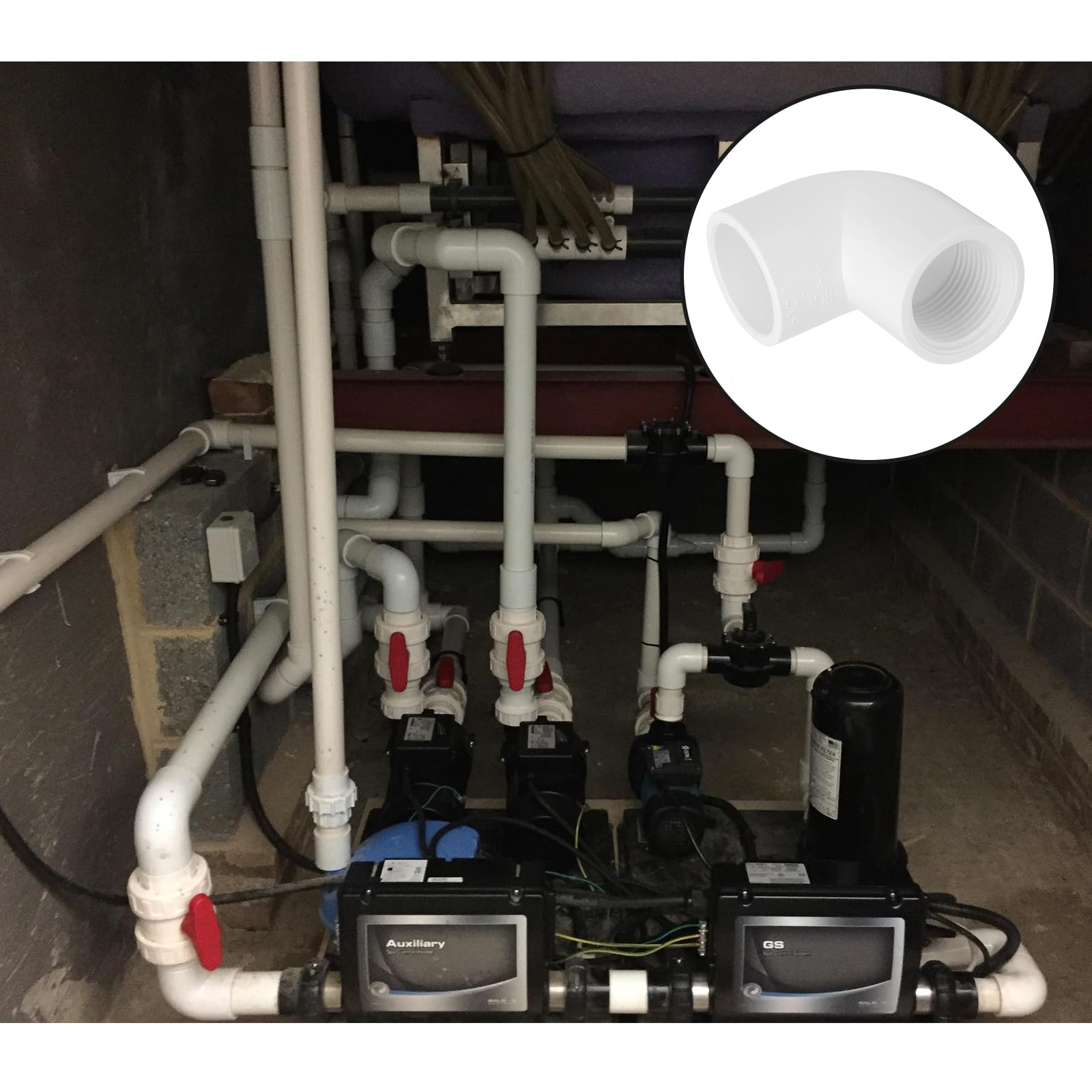 Snapklik.com : Lswteiz 10Pack 3/4" Slip X Female Thread 90 Degree Elbow ...