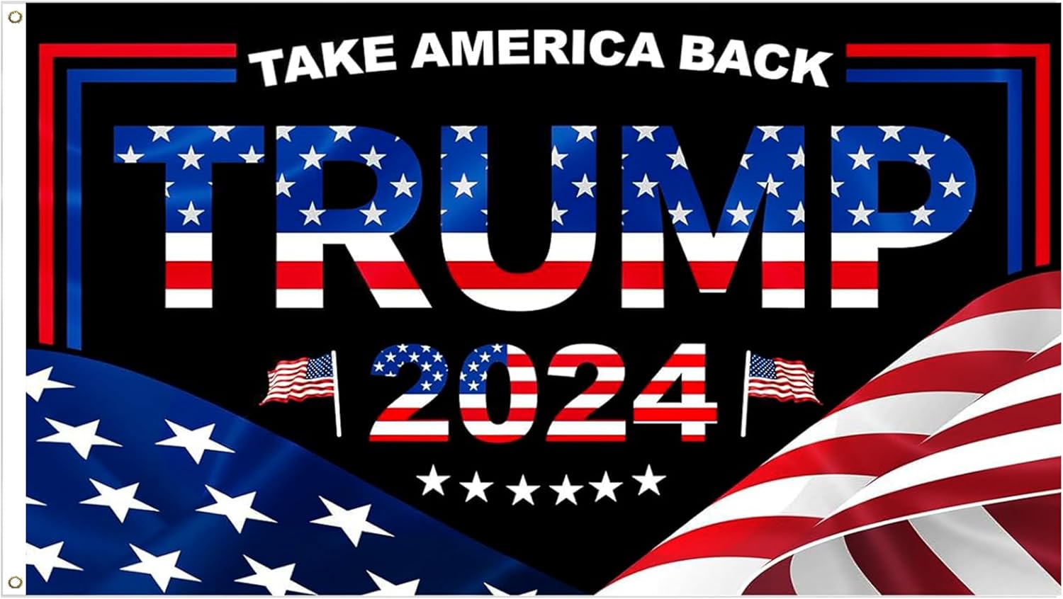 Amazon.com : OEIDABXU Trump 2024 Take America Back Flag 6x10FT For Guys ...
