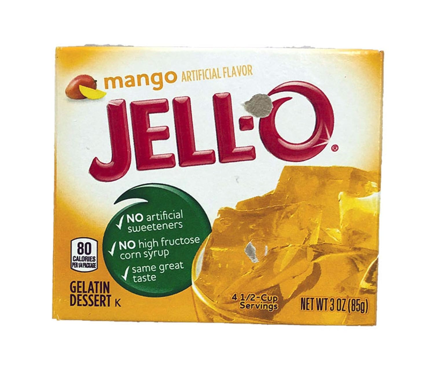 Amazon.com : Jell-O Gelatin Snacks, Mango, 3-Ounce : Gelatin Dessert ...