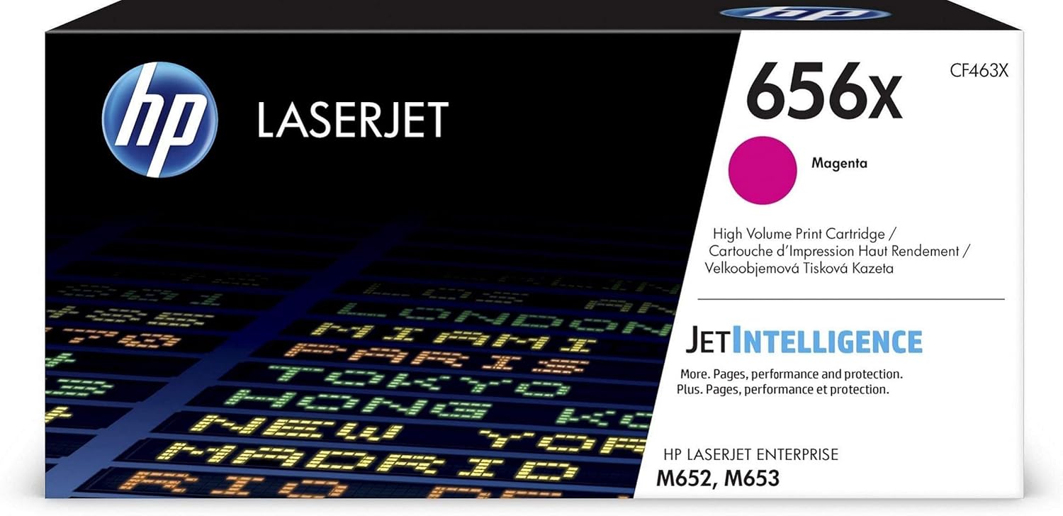 HP 656X - High Yield - magenta - original - LaserJet - toner cartridge ...