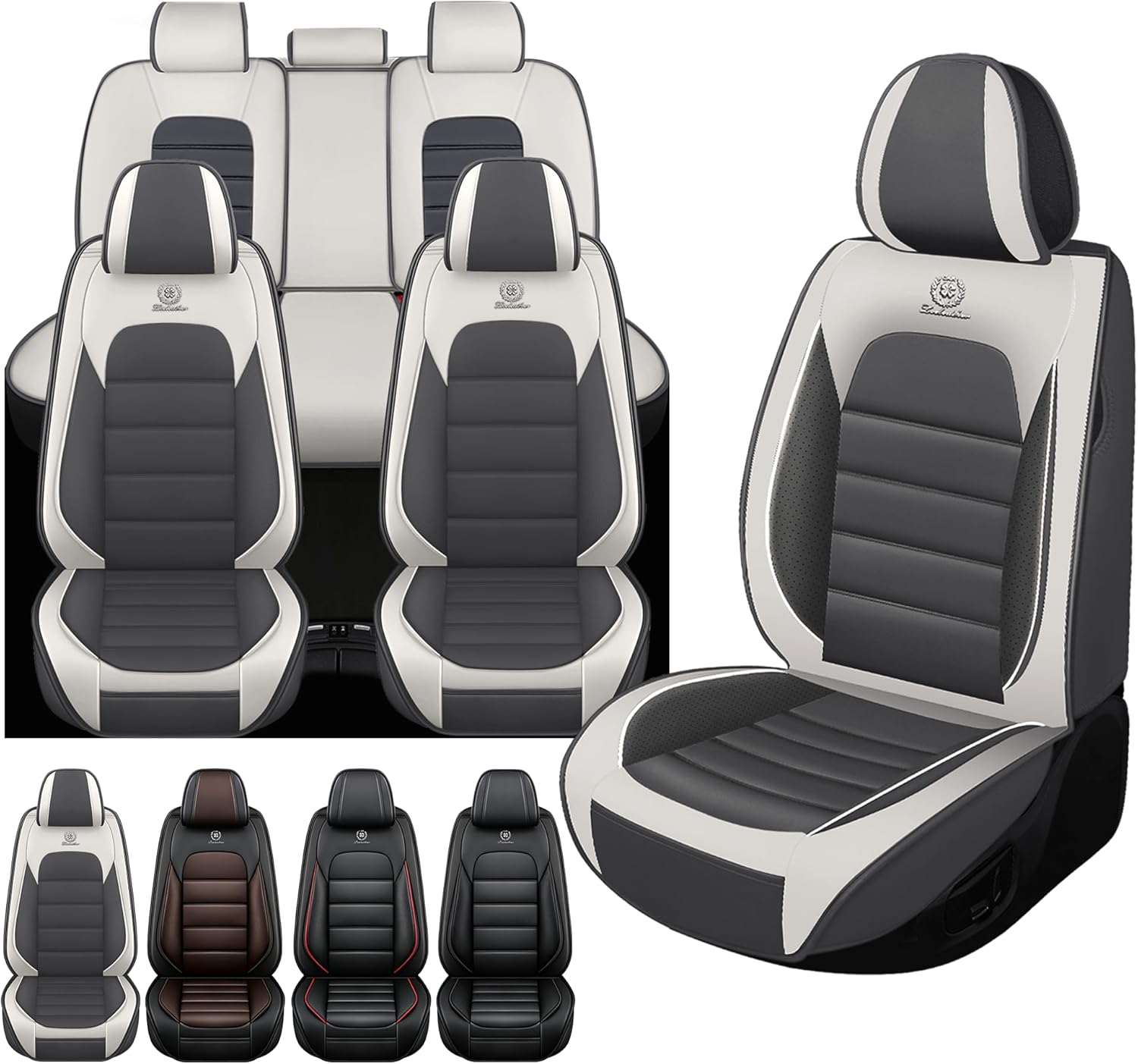 Amazon.com: UEO ㅤ Car Seat Cover Fit for Nissan Pathfinder 2000-2024 Waterproof Seat Covers ...