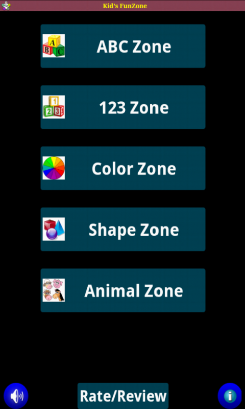 Kid's FunZone - App on Amazon Appstore