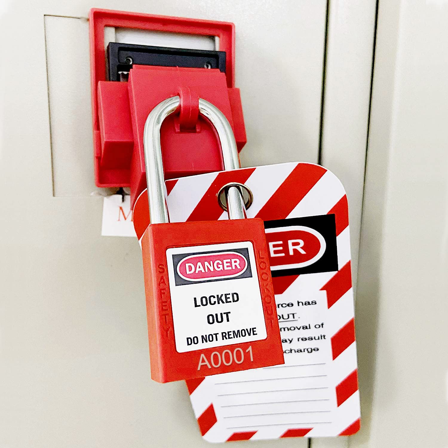 Buy SAFBY 10 Keyed Different Lockout Tagout Lock - Loto Safe Padlocks ...