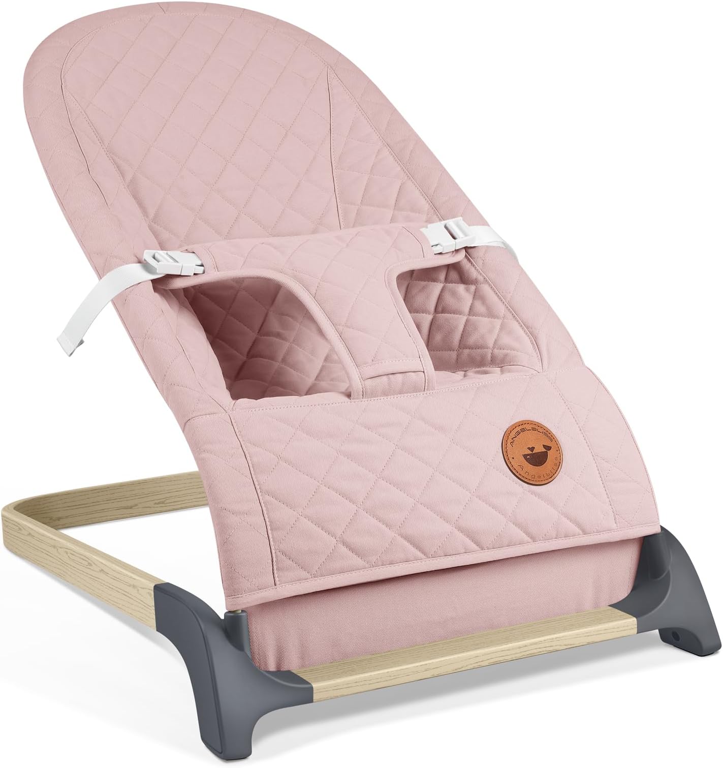 Amazon.com : ANGELBLISS Baby Bouncer, Portable Bouncer Seat for Babies ...