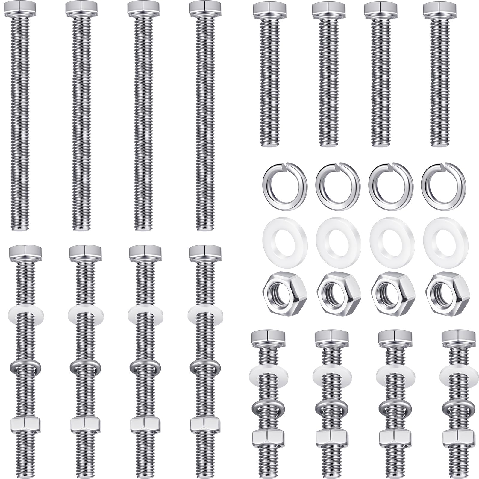 Snapklik.com : 16 Pcs 304 Stainless Steel U Channel Sign Post ...