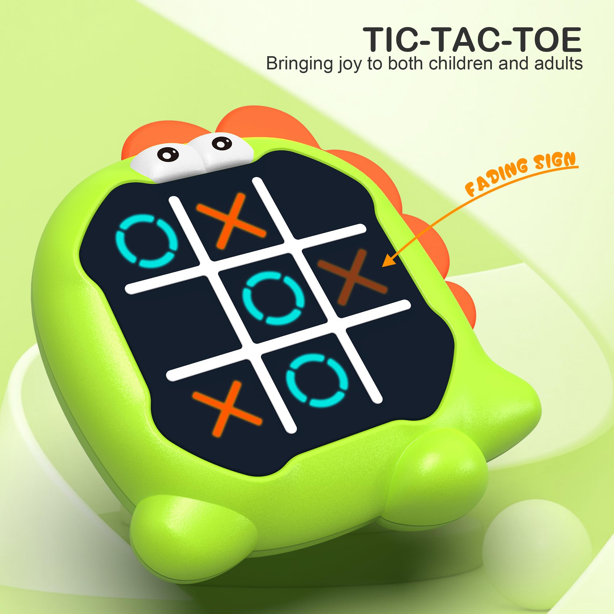 Electric Tic Tac Toe Game 3-in-1 Electronic Handheld Games For Kids ...