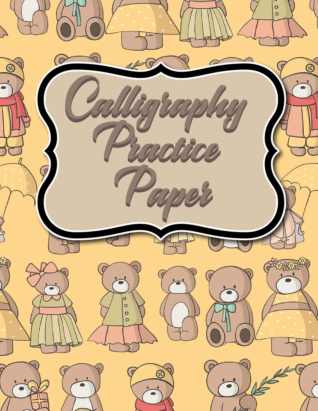 Calligraphy Practice Paper Blank Calligraphy Book Calligraphy Practice ...