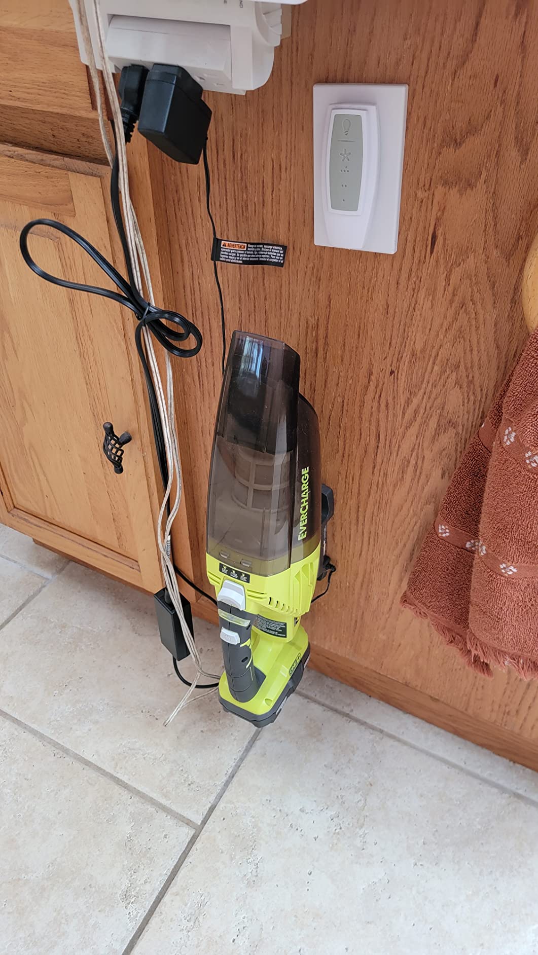 Amazon.com: Ryobi P714K One plus 18 Volt Lithium Ion Cordless Wall ...