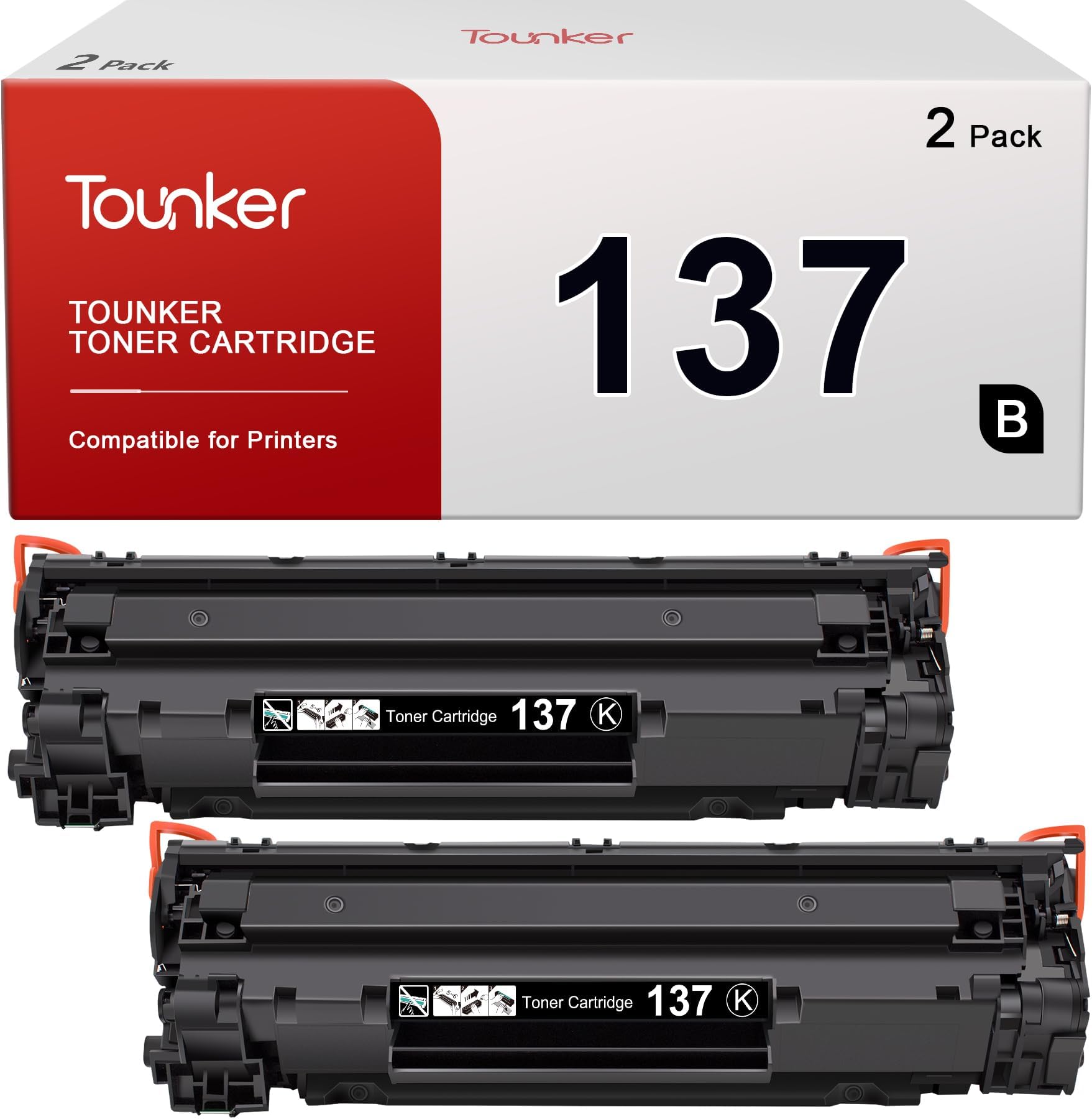 Amazon.com: Tounker Compatible Toner Cartridge Replacement for Canon ...