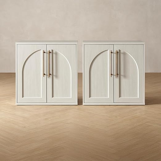 Amazon.com - mopio Blake Storage Cabinet, Small Modular Accent Display ...
