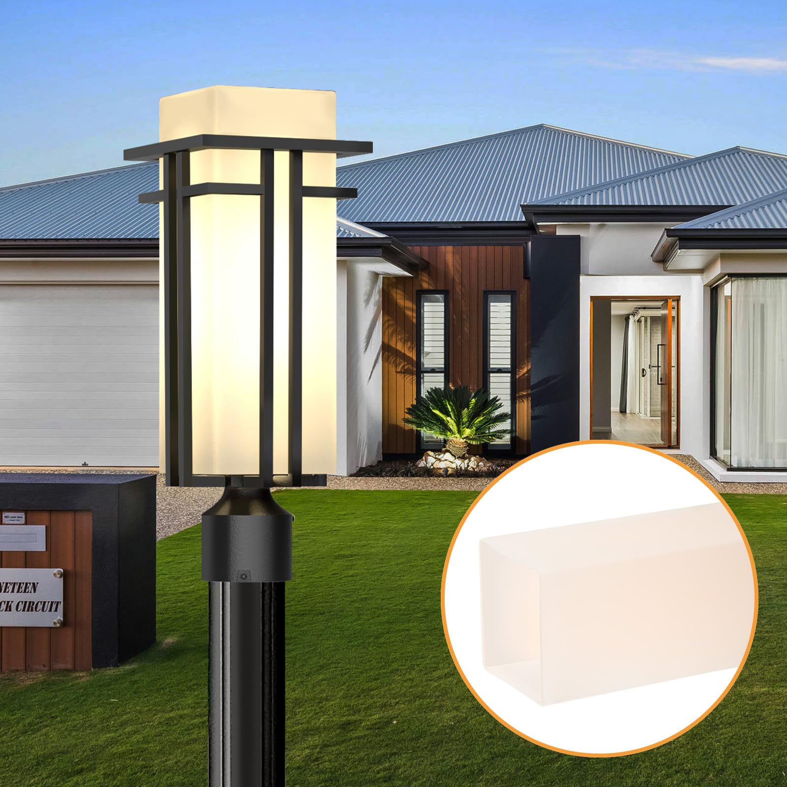 Outdoor Light Fixture Replacement Glass