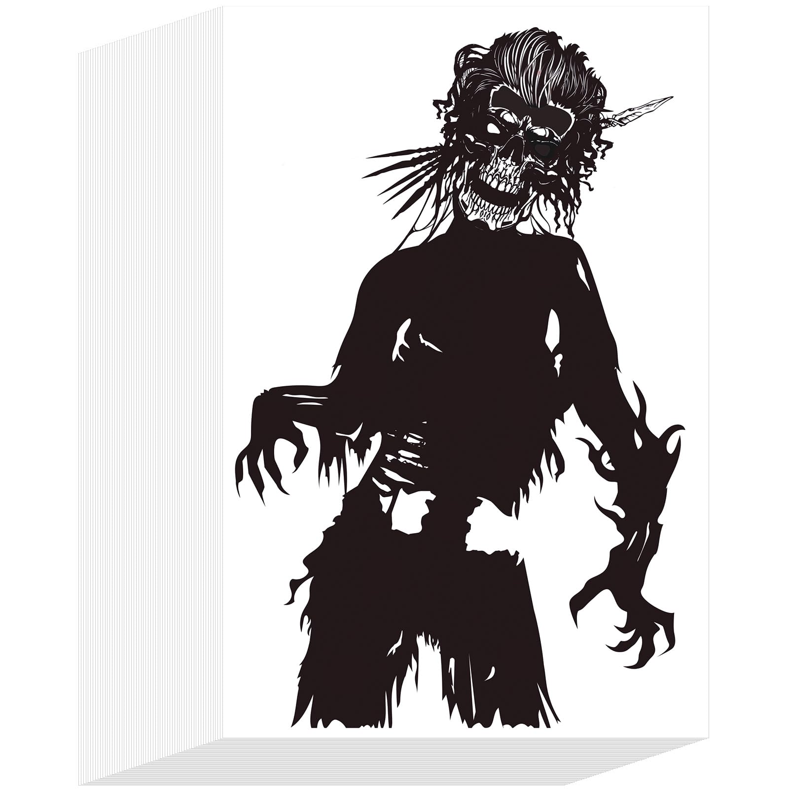 Snapklik.com : 50 Pcs Zombie Targets For The Range 12 X 18 Paper ...
