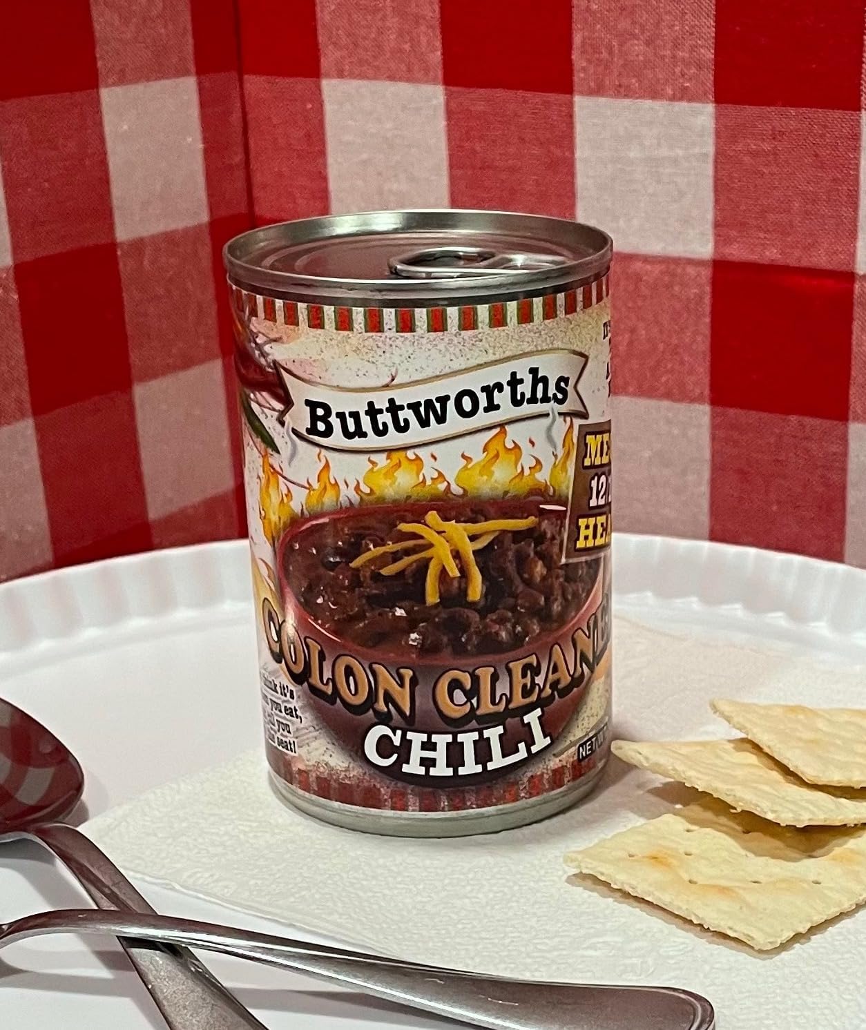 Amazon.com: Colon Cleanser Wet Fart Chili Gag Soup Can Labels - FUNNY ...