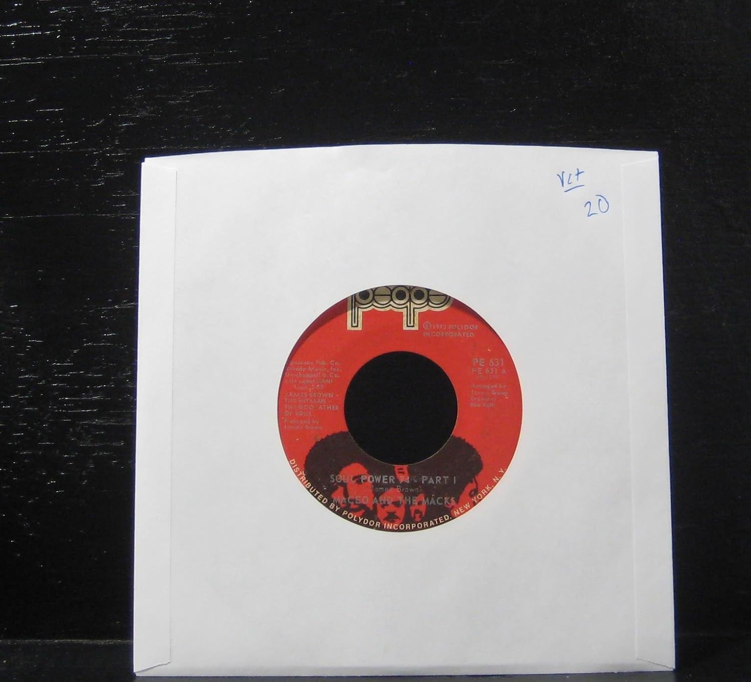 Amazon.com: Maceo And The Macks - Soul Power 74 - 7" Vinyl 45 Record ...