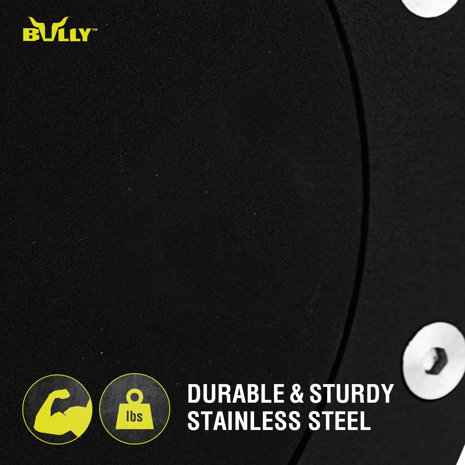 Snapklik.com : Bully BBS-2331 Black Bull Series Stainless Steel ...