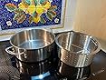 Amazon.com: Calphalon Classic Stainless Steel 8 quart Stock Pot with ...