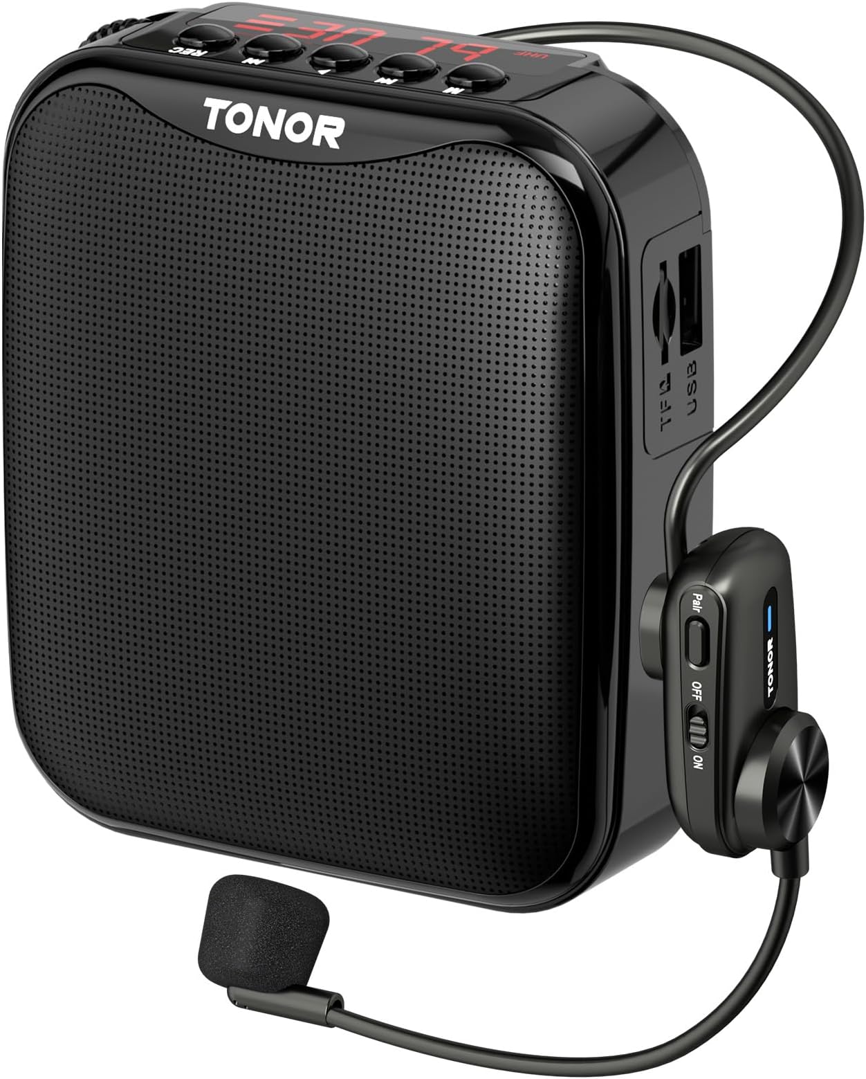 Amazon.com: TONOR Voice Amplifier for Teachers, 15W Bluetooth Voice ...