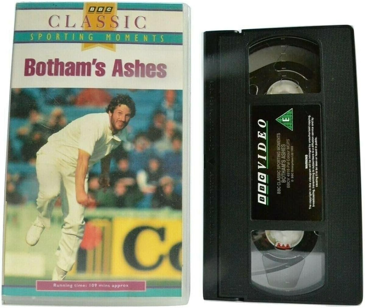 Amazon.com: Botham's Ashes [VHS] : Ian Botham, Richie Benaud, Allan ...