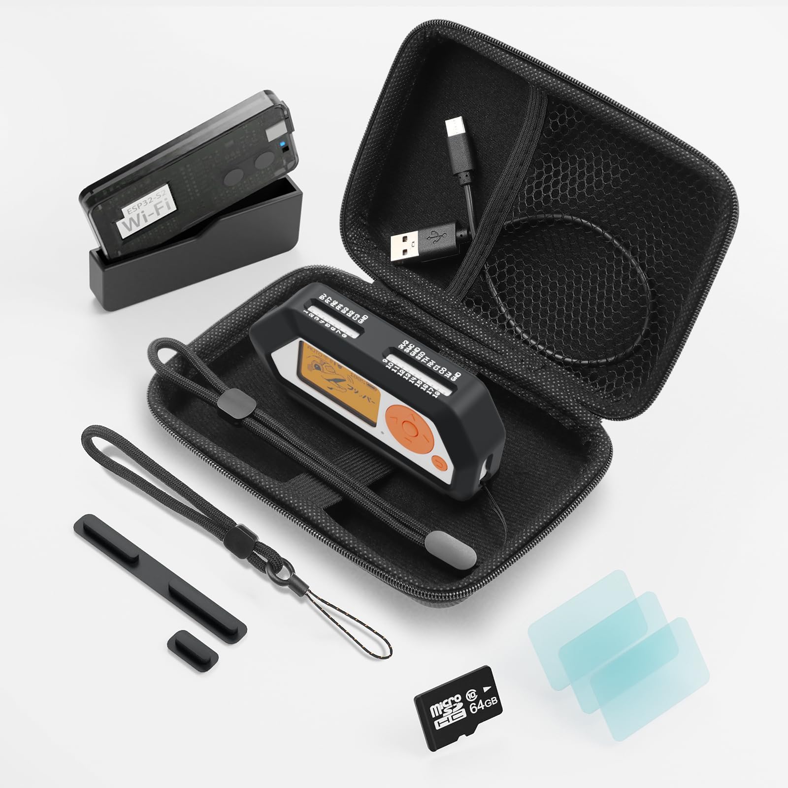 Amazon.com: HCJYC 5 in 1 Protective Case Set for Flipper Zero & for ...