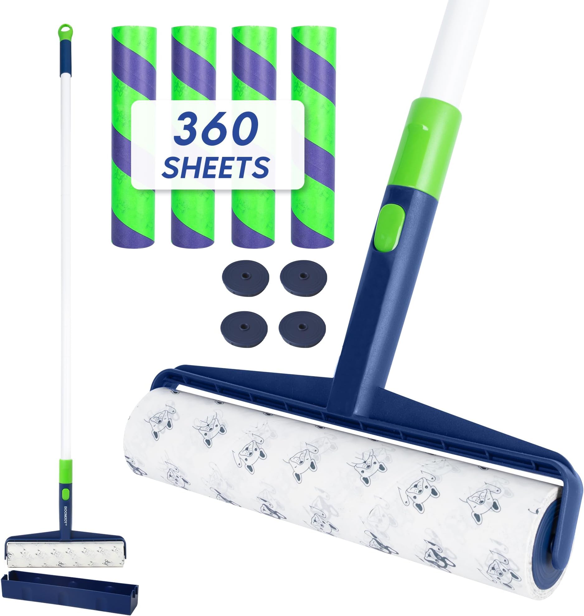 Amazon.com: Super Sticky Large Lint Rollers for Floor Carpets, 9.45 ...