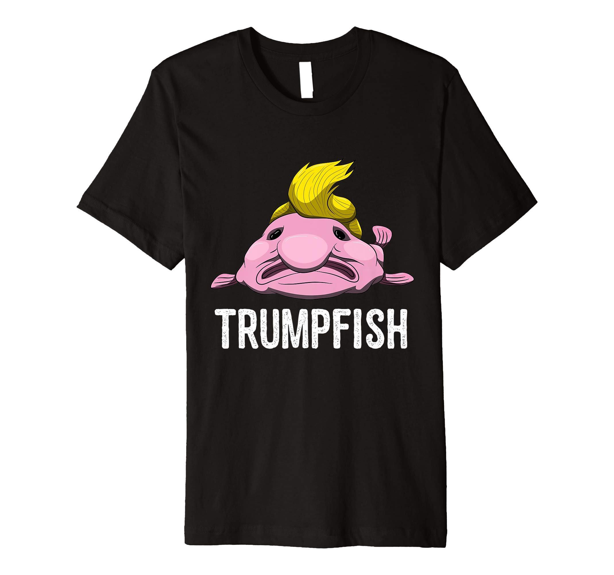Amazon.com: Trumpfish Blobfish Anti Trump Funny President Fish Hair ...