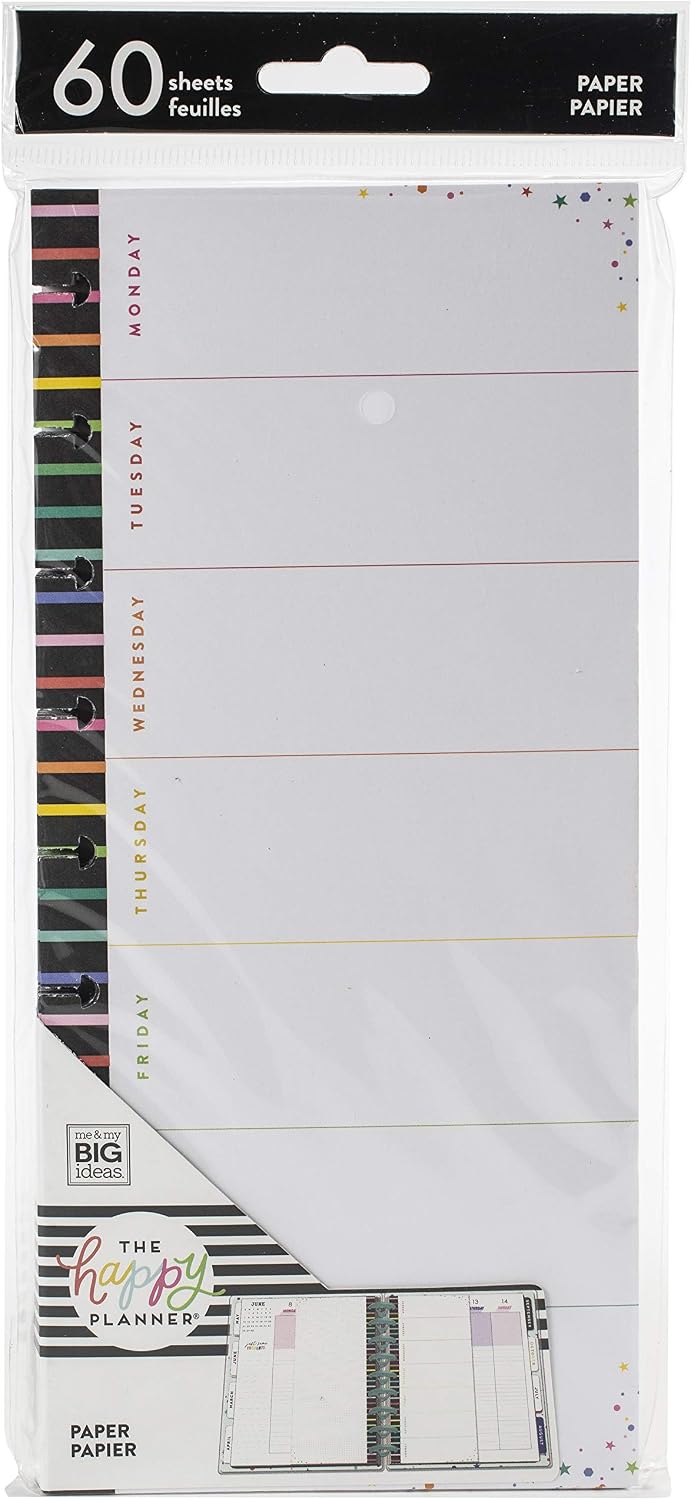 Amazon.com: ME & MY BIG IDEAS PLANNER HALF SHEET EVERYDAY : Office Products