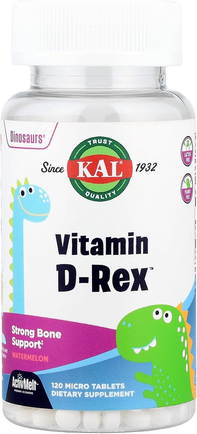 Amazon.com: Kal 600 Iu Watermelon D-rex Tablets, 120 Count : Health ...